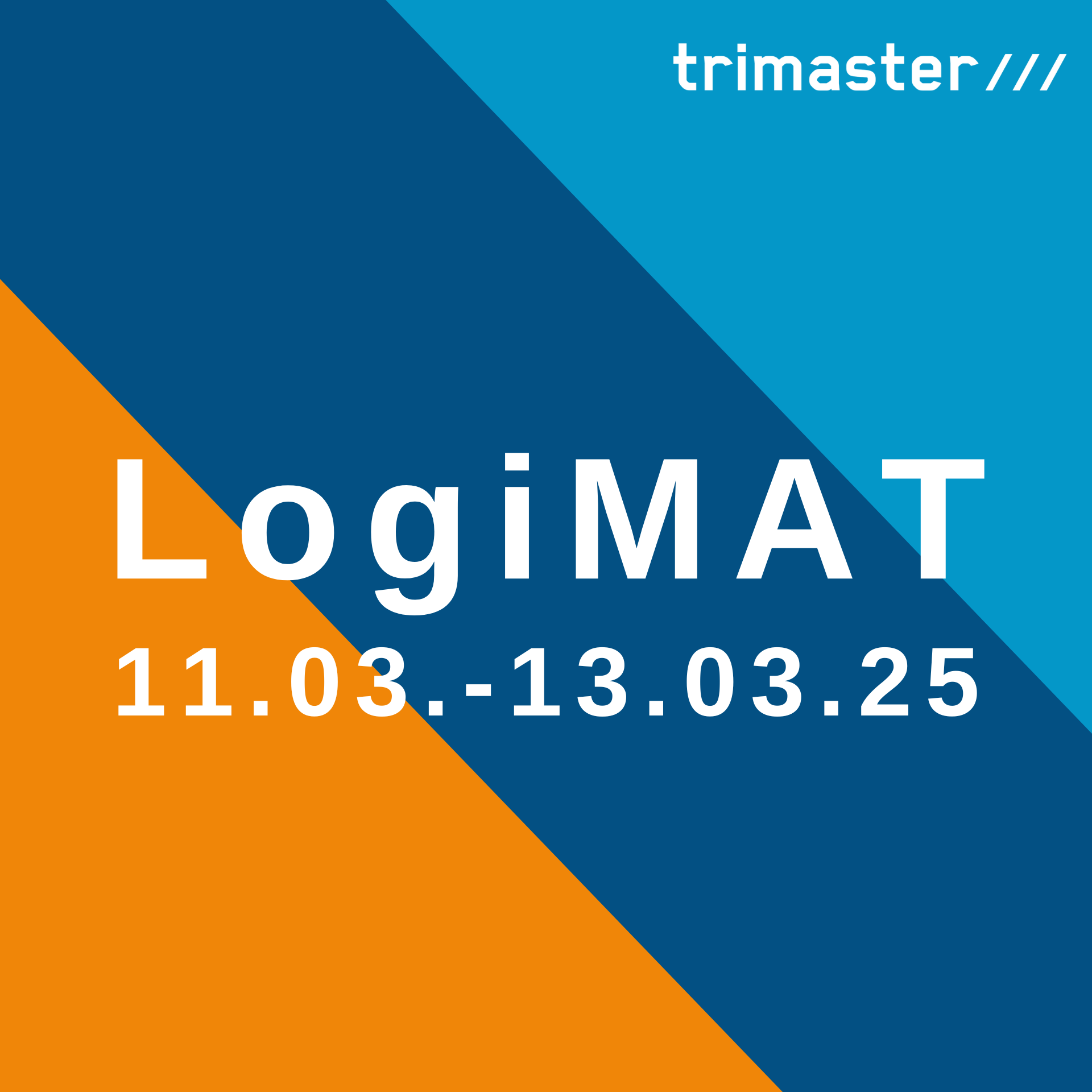LogiMAT 2025 - trimaster AG